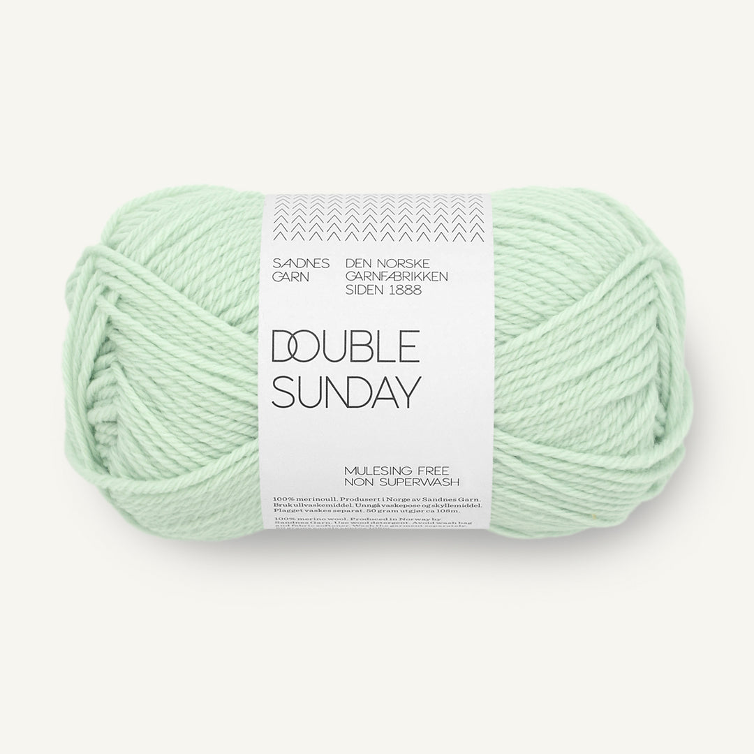 Double Sunday mint green [7911] – Yarnfreak