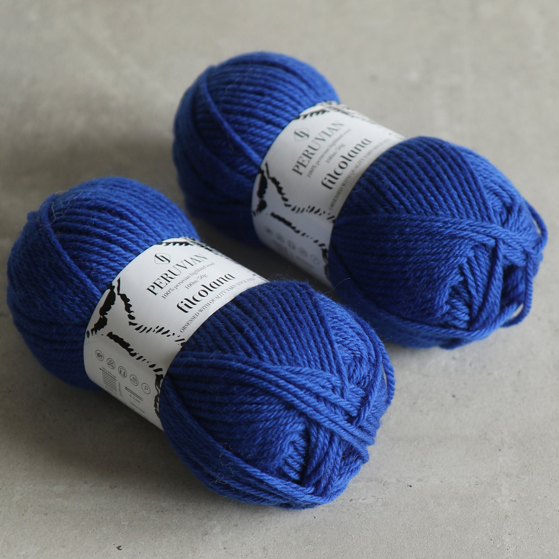 Peruvian Highland Wool bright cobalt [337] – Yarnfreak